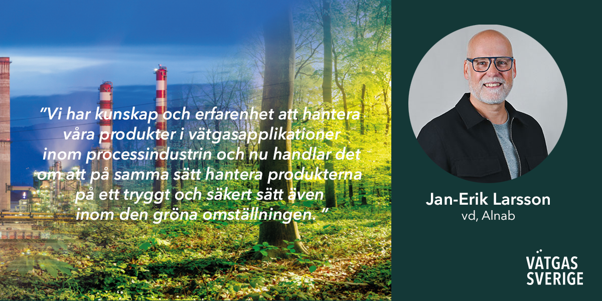 Månadens medlem: Alnab Armatur - Vätgas Sverige